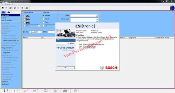 Bosch ESI Tronic Download – AutoPartsCatalogue