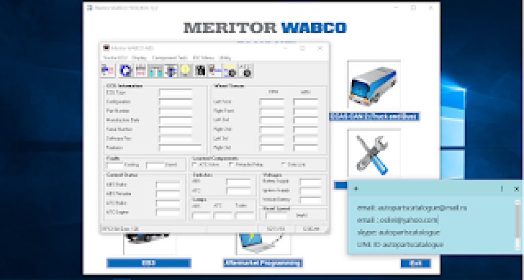 Meritor Wabco Toolbox 12.4 + Calibration Files - AutoPartsCatalogue