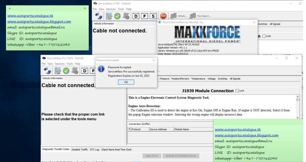 International Navistar SERVICEMAXX Fleet Pro | Diagnostic Software Download