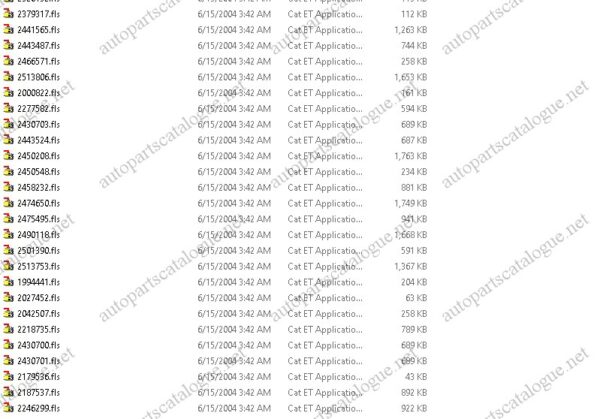 Caterpillar Flash Files 2021 ( Full Set ) Download – AutoPartsCatalogue