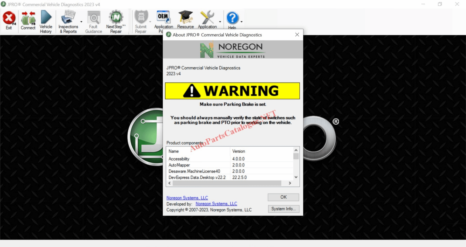 JPRO Noregon Commercial Fleet 2025 v1 Diagnostic Software Download