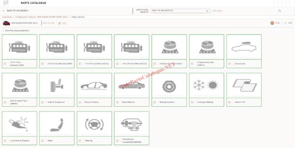 Jaguar & Land Rover JLR EPC [2026] Online Parts Catalog