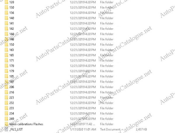 Volvo ECM, ECU Flash Files Collection Download