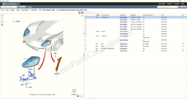 Ford Snap-On EPC [2020] Parts Catalog – Download