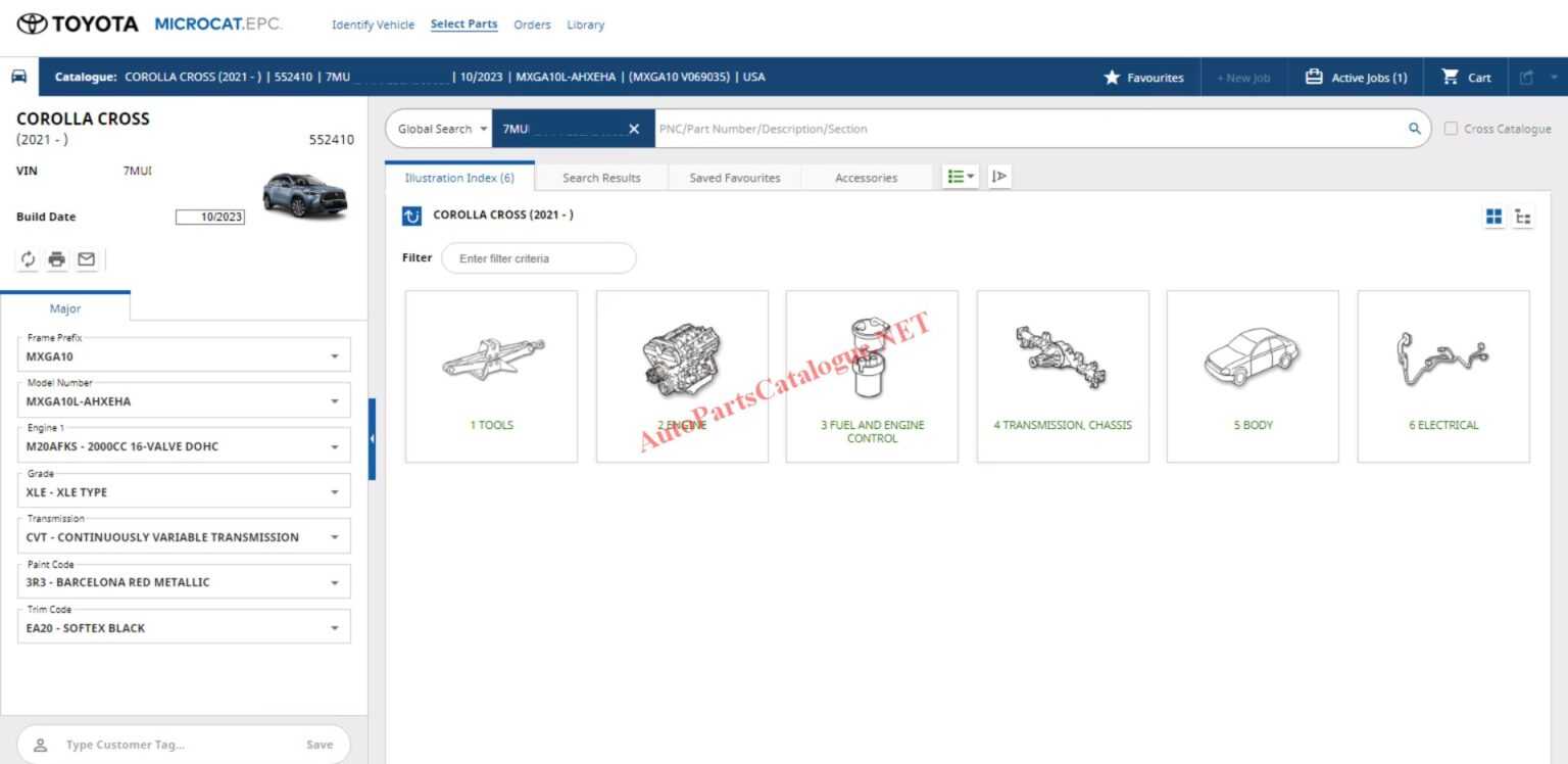 Toyota Microcat EPC [2026] Online Parts Catalog