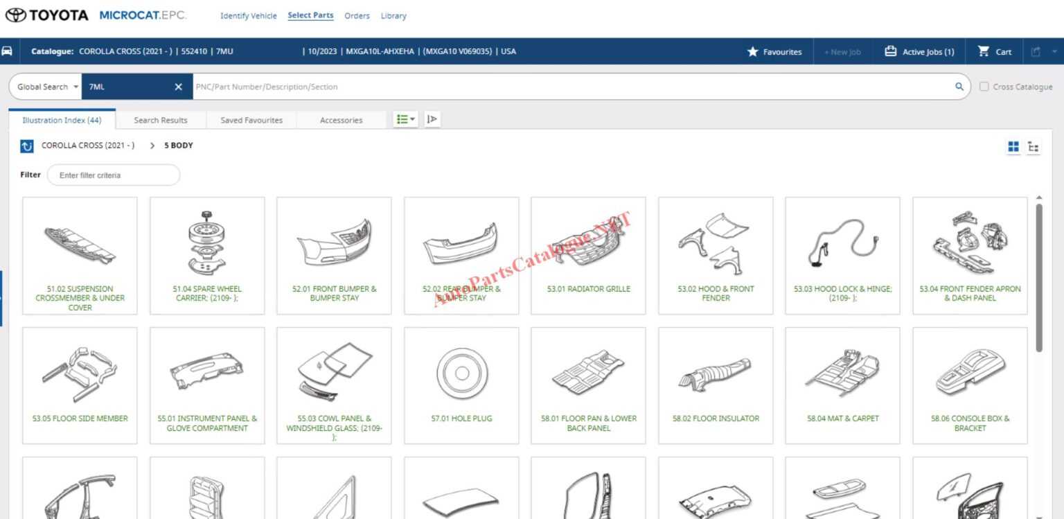 Toyota Microcat EPC [2025] Online Parts Catalog