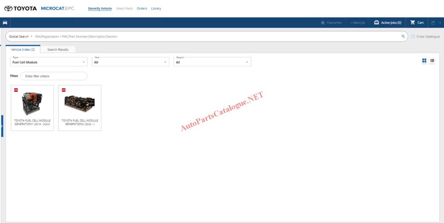 Toyota Microcat EPC [2026] Online Parts Catalog