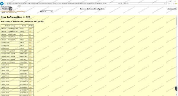 CATERPILLAR SIS [2021] CAT SIS Service Information System Download