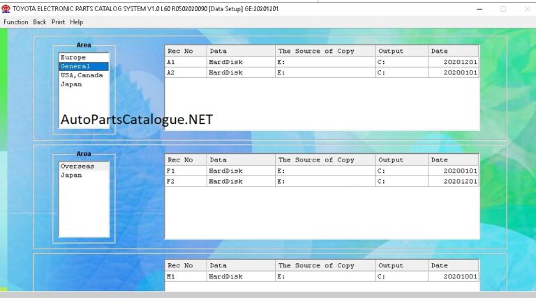 Toyota Lexus EPC All Regions [03/2021] Parts Catalog - Download