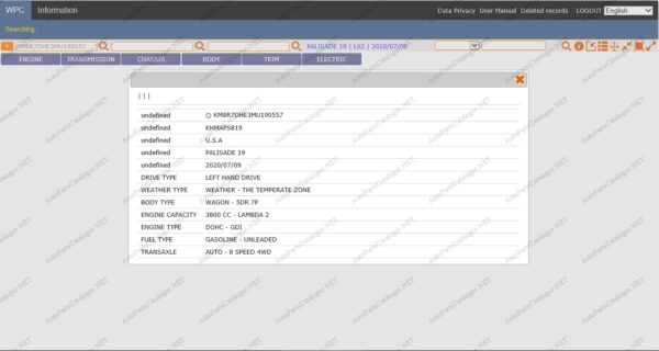 MOBIS WPC EPC [2025] Hyundai & KIA Online Parts Catalog