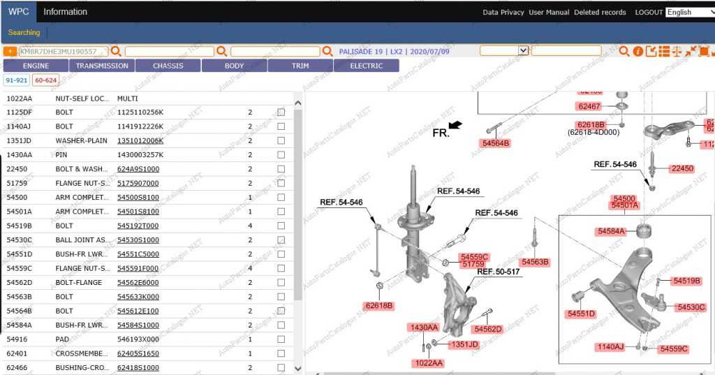 MOBIS WPC EPC [2025] Hyundai & KIA Online Parts Catalog