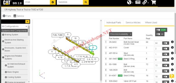 Caterpillar SIS 2.0 Online [2025] CAT SIS 2.0