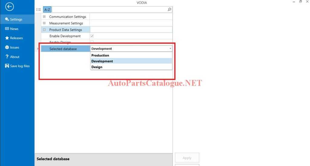 VOLVO PENTA VODIA 5.2.50 [Development] Diagnosis Software
