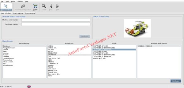 CLAAS Parts Doc [2025] Online Parts Catalog