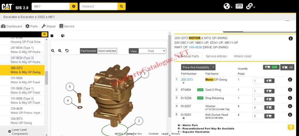 Caterpillar SIS 2.0 Online [2025] CAT SIS 2.0