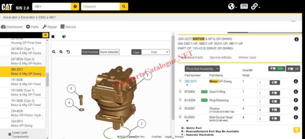 Caterpillar SIS 2.0 Online [2025] CAT SIS 2.0