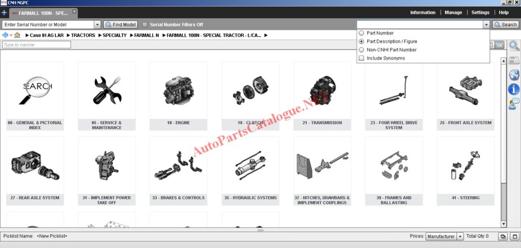 CASE EPC Online | Construction & Agricultural Parts Catalog