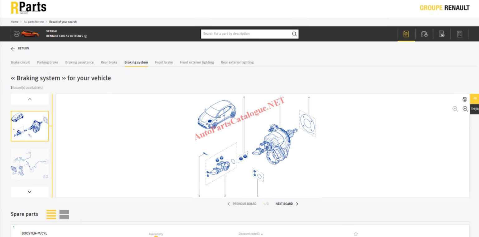 Renault RParts EPC [2026] Online Parts Catalog