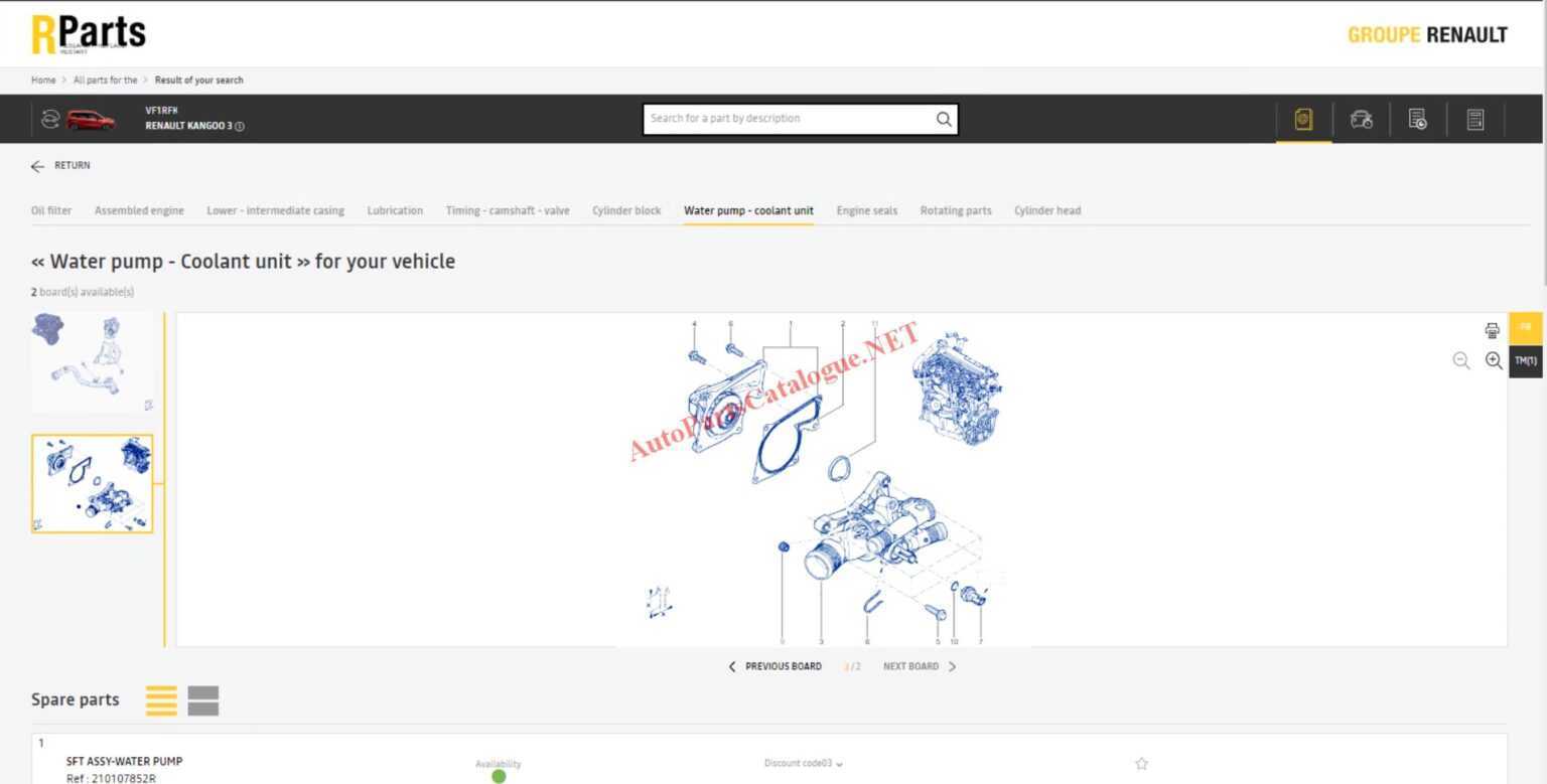 Renault RParts EPC [2026] Online Parts Catalog