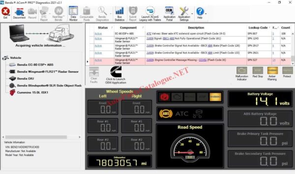 Bendix ACom Pro [2024] Diagnostics Software