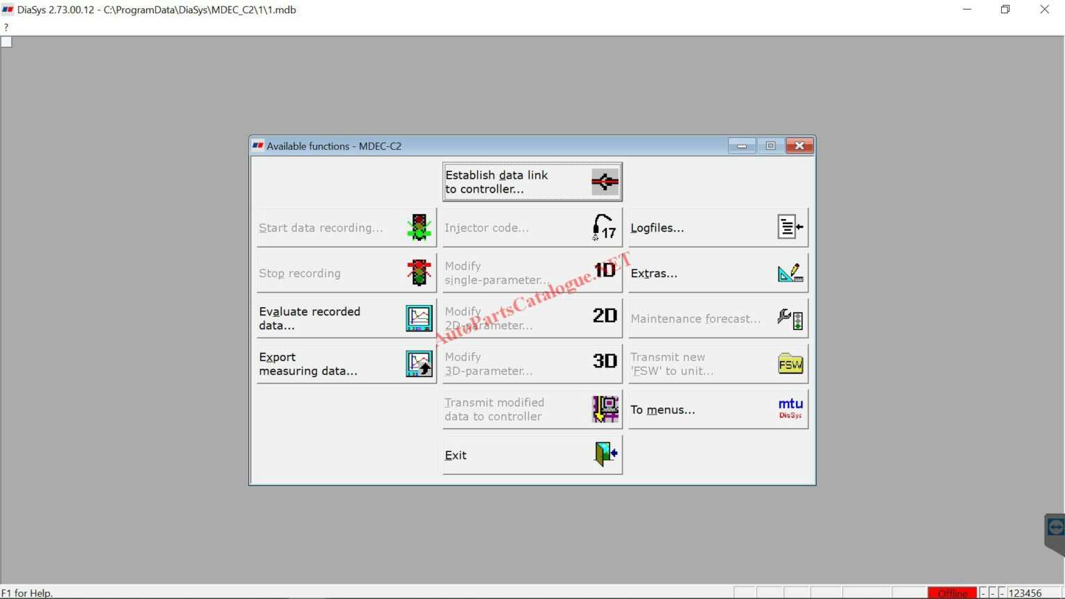 MTU DiaSys PRO v2.73 Diagnosis Software – Download