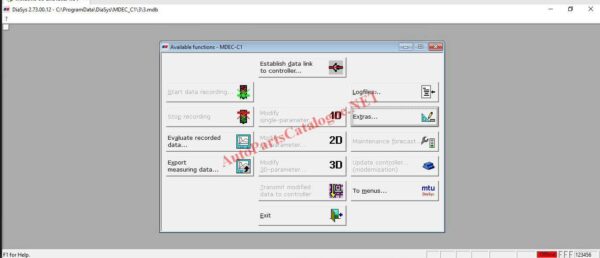 MTU DiaSys PRO v2.73 Diagnosis Software – Download