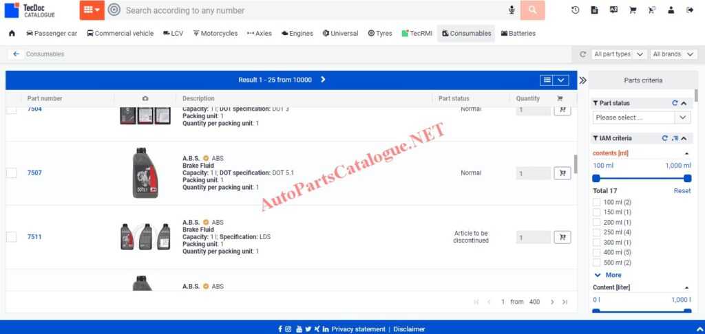 TecDoc Catalogue [2026] Online Parts Catalog