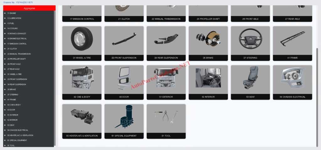 Mitsubishi Fuso ASCENT EPC [2026] Parts Catalog & Service Online