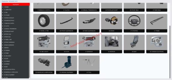 Mitsubishi FUSO ASCENT EPC [2025] Online Parts Catalog & Service