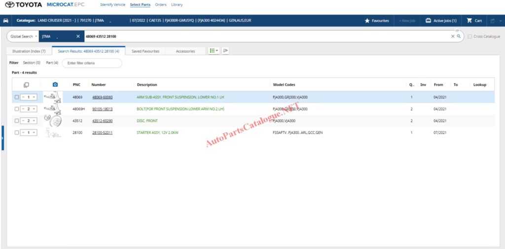 Toyota Microcat EPC [2026] Online Parts Catalog
