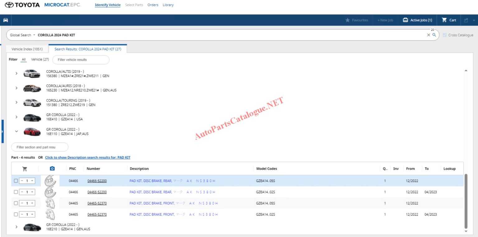Toyota Microcat EPC [2026] Online Parts Catalog