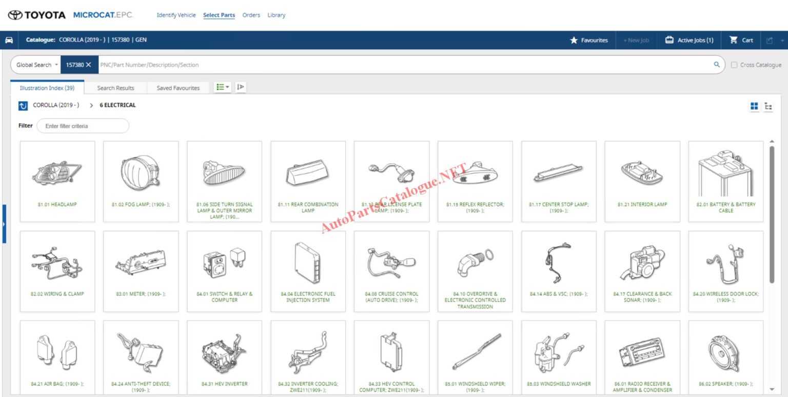 Toyota Microcat EPC [2026] Online Parts Catalog