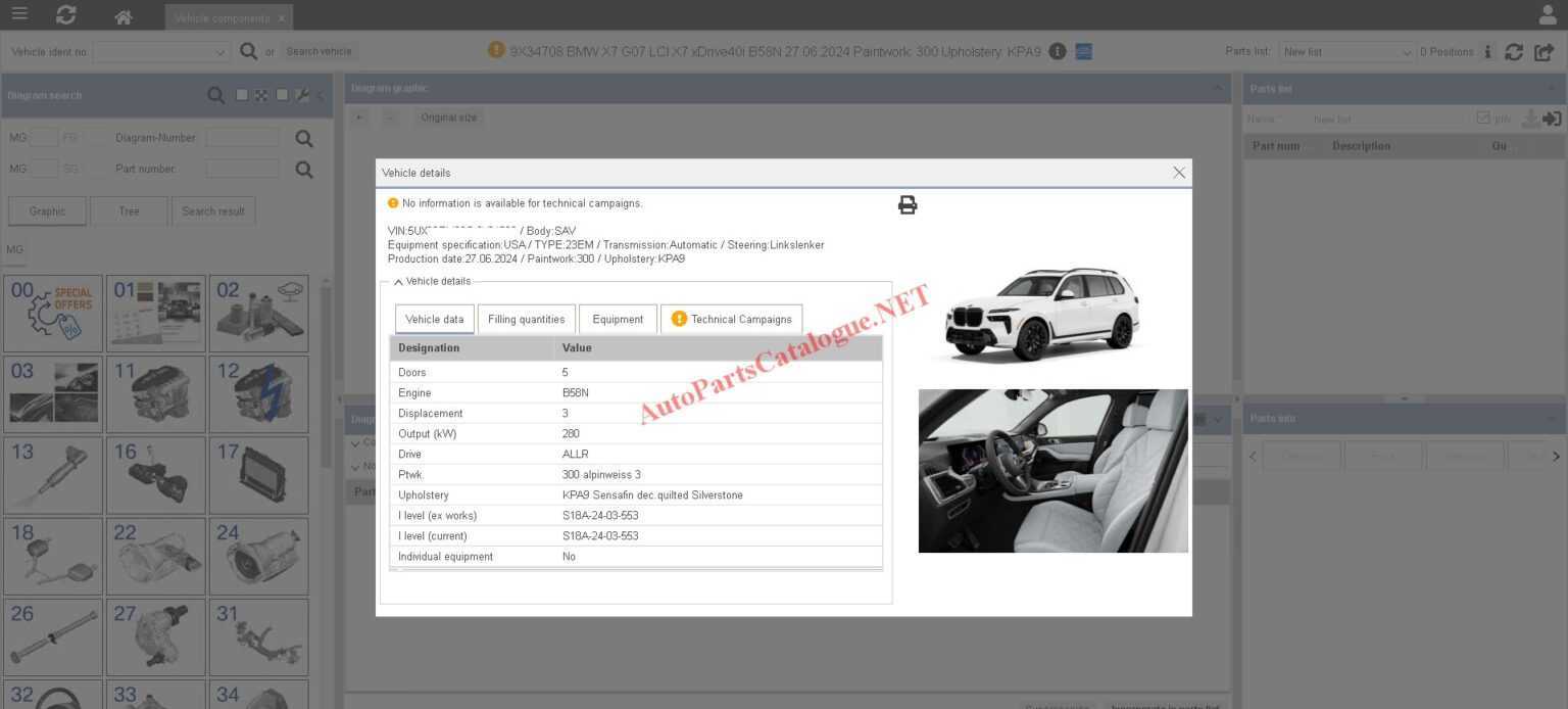 BMW ETK EPC [2025] Online Parts Catalog