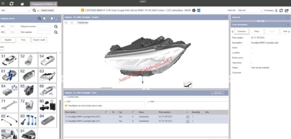 BMW ETK EPC [2026] Online Parts Catalog