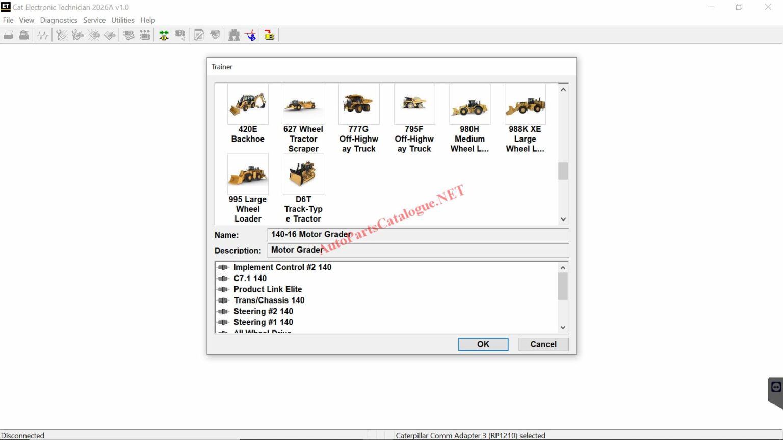 Caterpillar Electronic Technician (CAT ET 2026A) + Factory Password ...