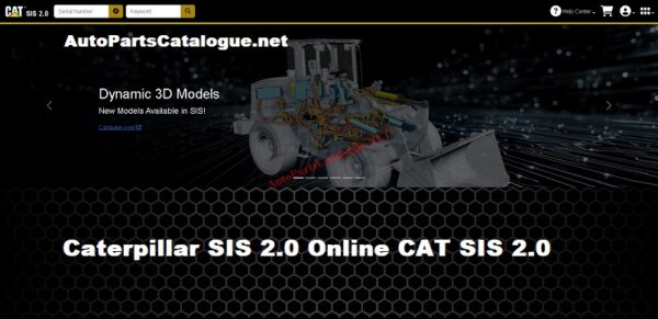 Caterpillar SIS 2.0 Online [2026] CAT SIS 2.0