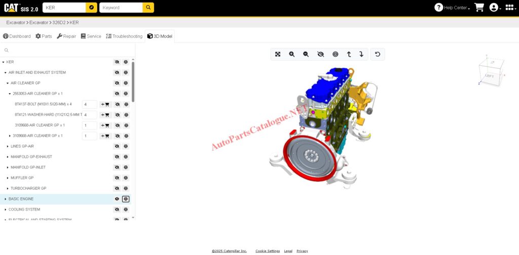Caterpillar SIS 2.0 Online [2026] CAT SIS 2.0
