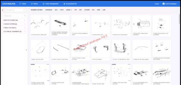 Changan EPC [2025] Online Parts Catalog