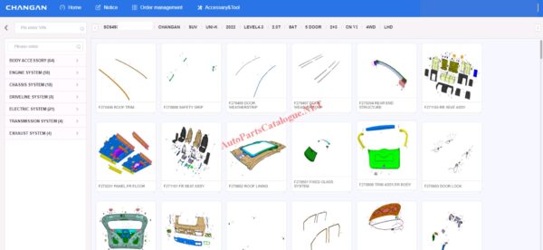 Changan EPC [2026] Online Parts Catalog