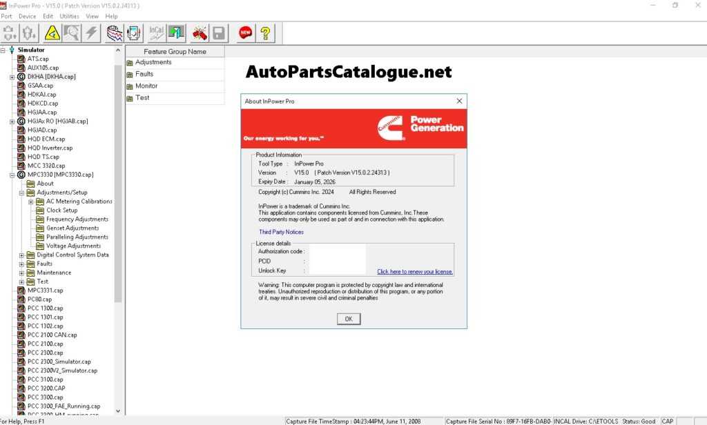 Cummins InPower Pro V15.0.2 + INCAL [2025] Download