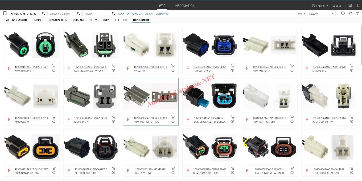 MOBIS WPC EPC [2026] Hyundai & KIA Online Parts Catalog